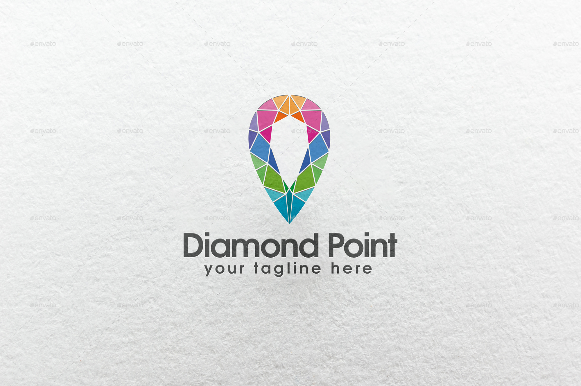 Diamond Point Logo, Logo Templates | GraphicRiver