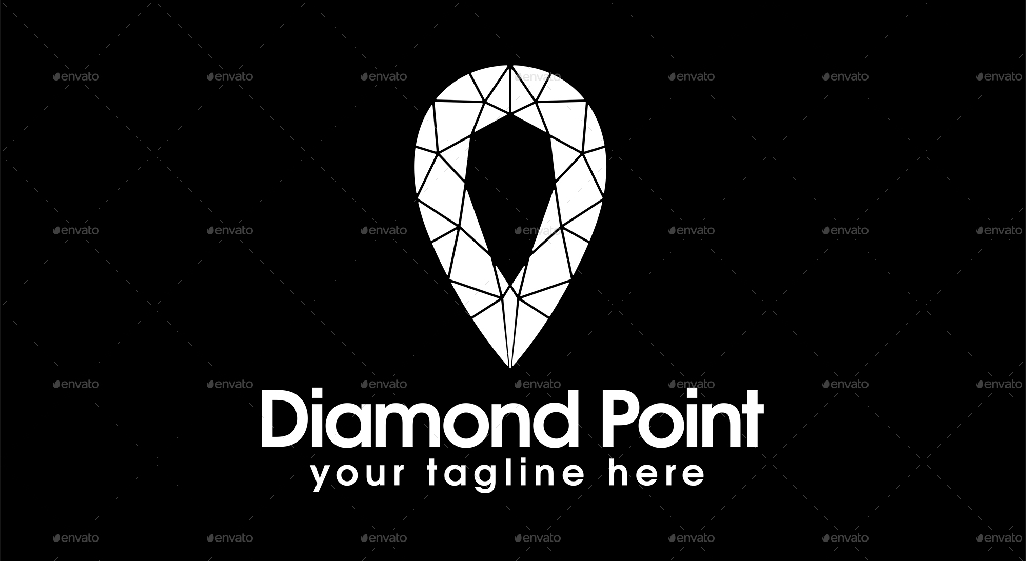 Diamond Point Logo, Logo Templates | GraphicRiver