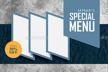 Food Promotion Package, Print Templates | GraphicRiver
