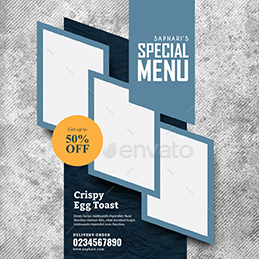 Food Promotion Package, Print Templates | GraphicRiver