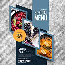 Food Promotion Package, Print Templates | GraphicRiver