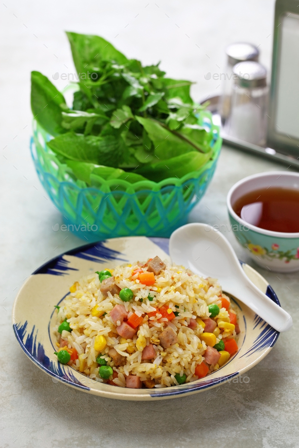 vietnamese fried rice (com chien) Stock Photo by motghnit | PhotoDune
