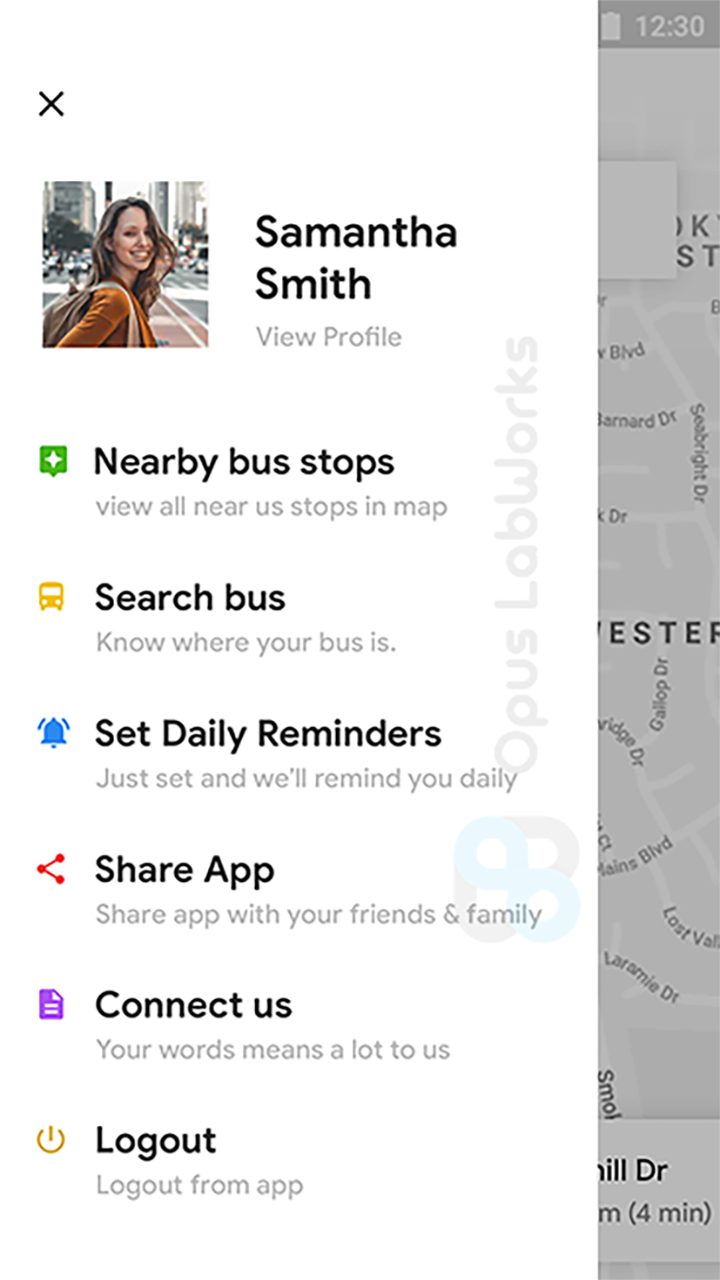 4 App Templates| City Bus Tracking App| City Bus Driver App | Rider App ...