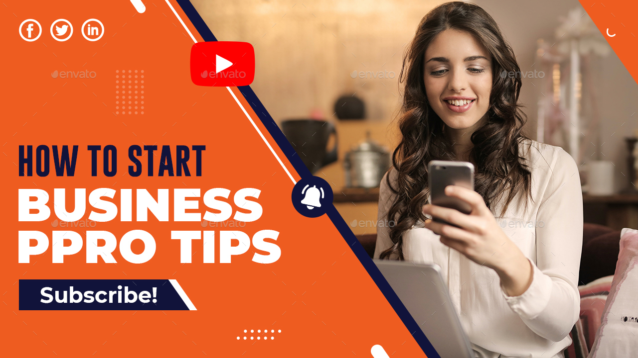 Pro Business Youtube Thumbnail, Web Elements | GraphicRiver