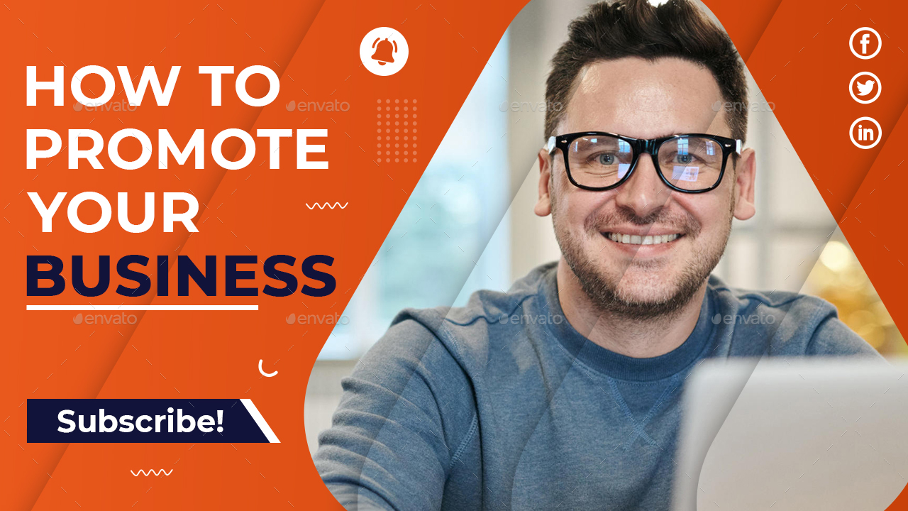 Pro Business Youtube Thumbnail, Web Elements | GraphicRiver