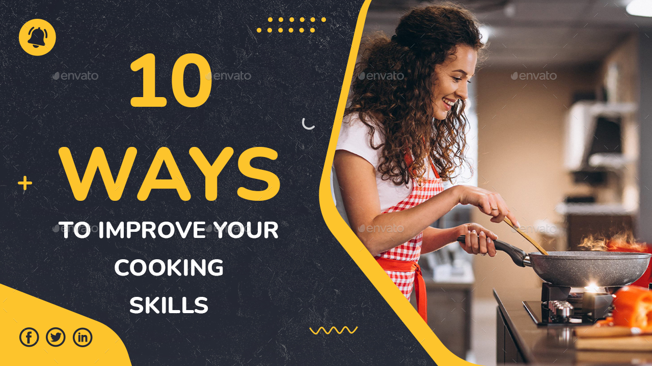 Cooking Youtube Thumbnail, Web Elements | GraphicRiver