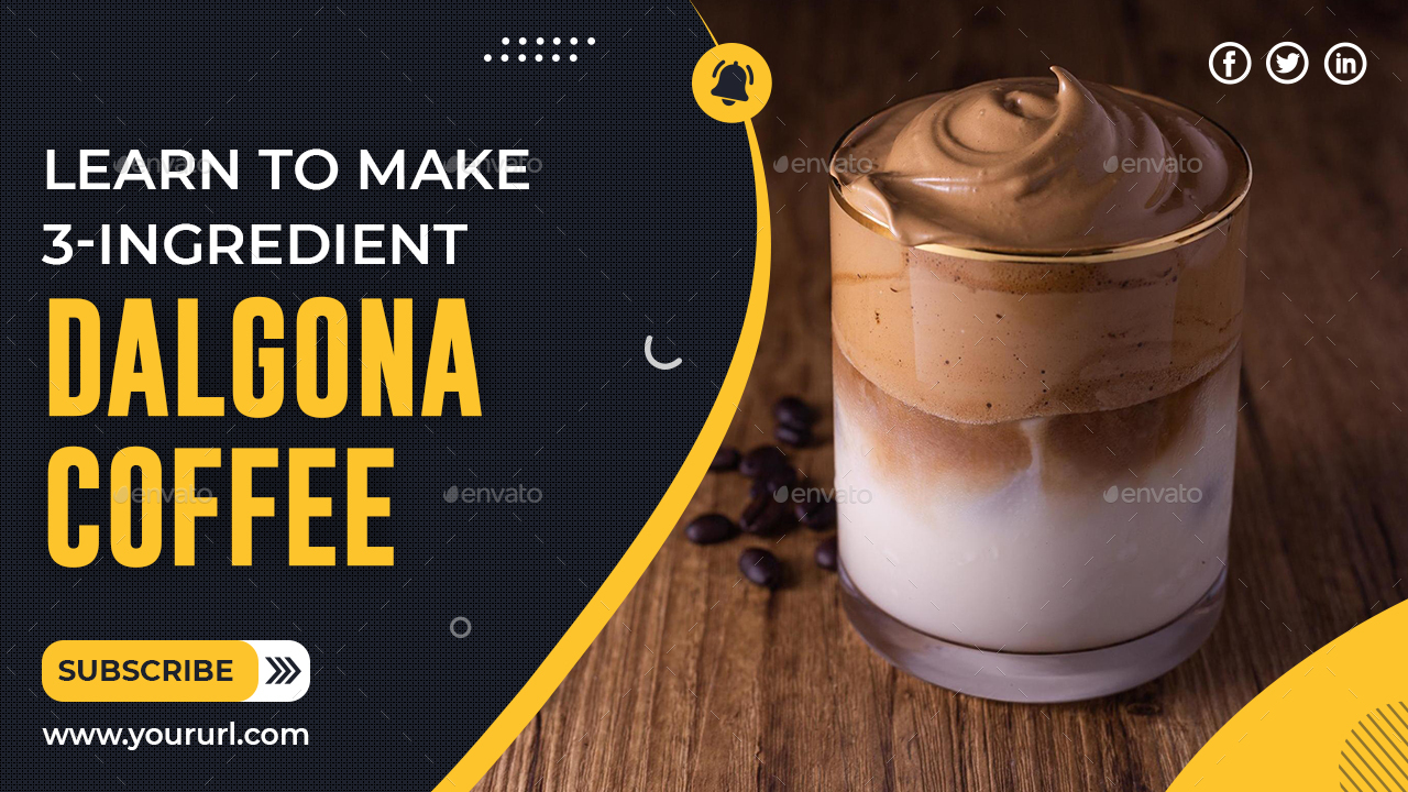 Cooking Youtube Thumbnail, Web Elements | GraphicRiver