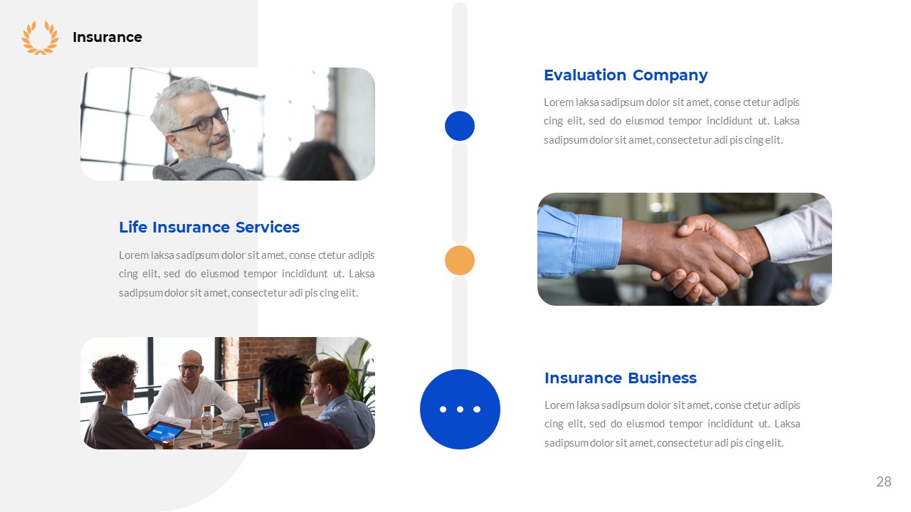 Insurance - Company Business Multipurpose Presentation Keynote Template ...
