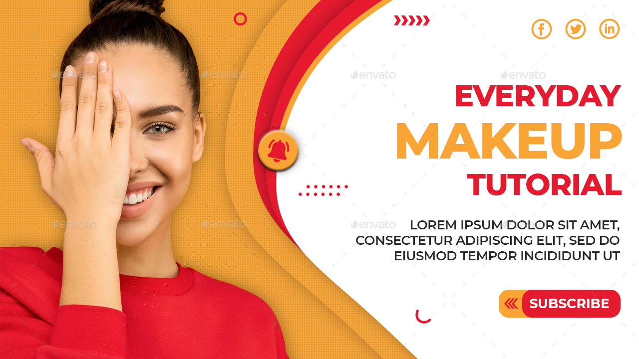 Beauty Youtube Thumbnail, Web Elements | GraphicRiver