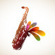 Colorful Sax, Vectors | GraphicRiver