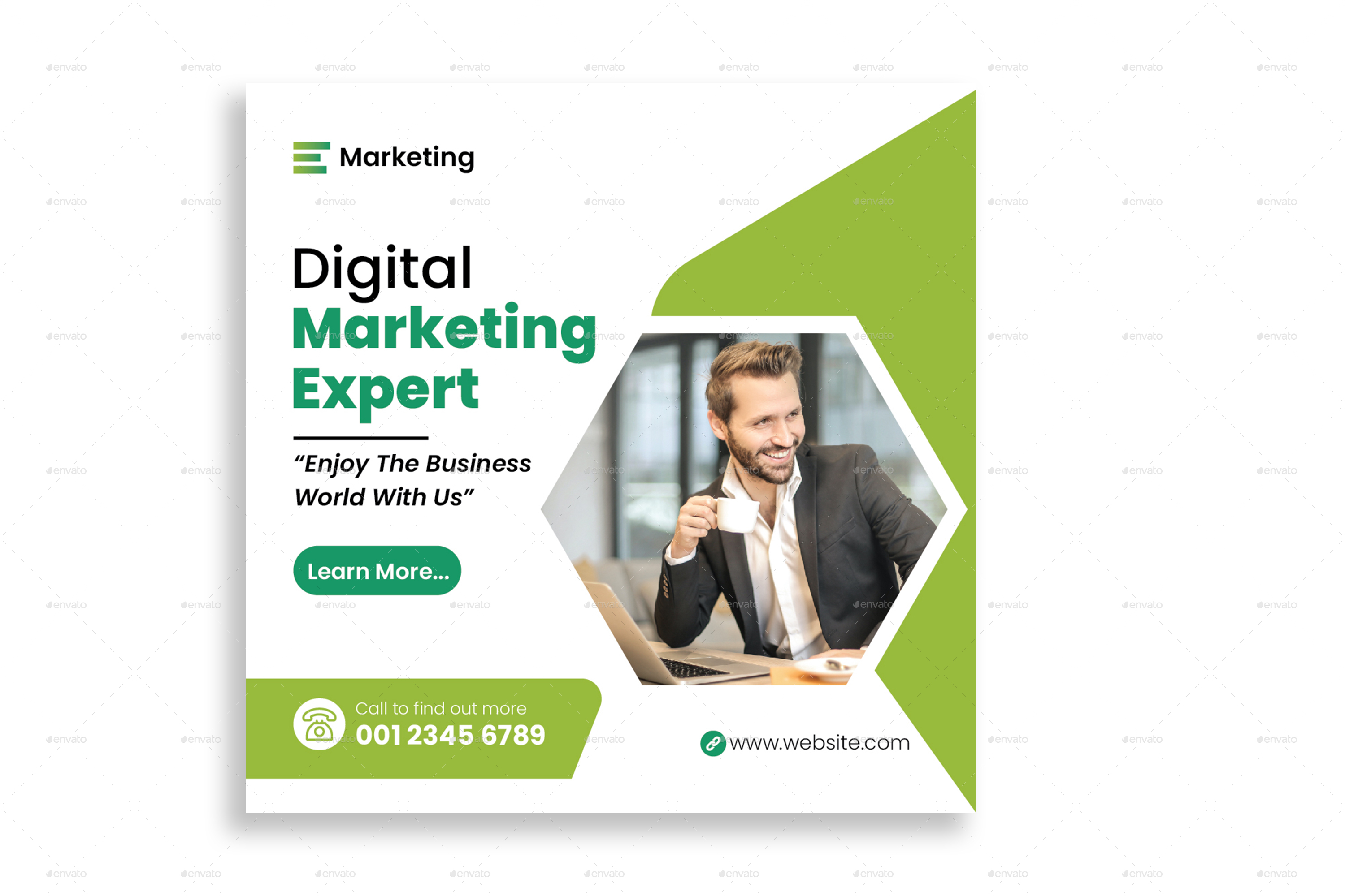 Social Media Post Design Template, Web Elements | GraphicRiver