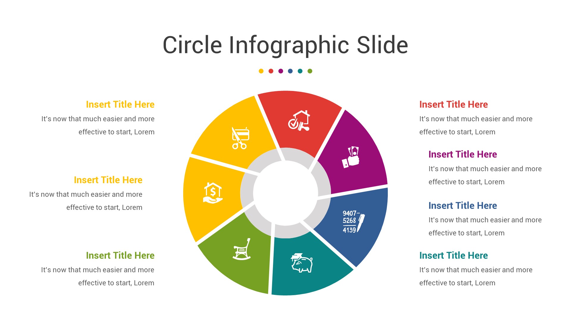 Circle Infographic Package Template, Presentation Templates | GraphicRiver