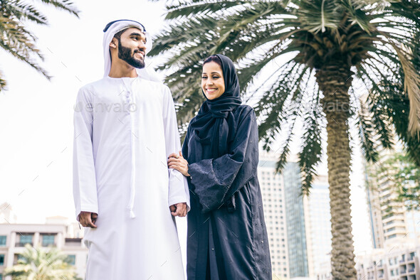 Arabian couple dating Stock Photo by oneinchpunchphotos | PhotoDune