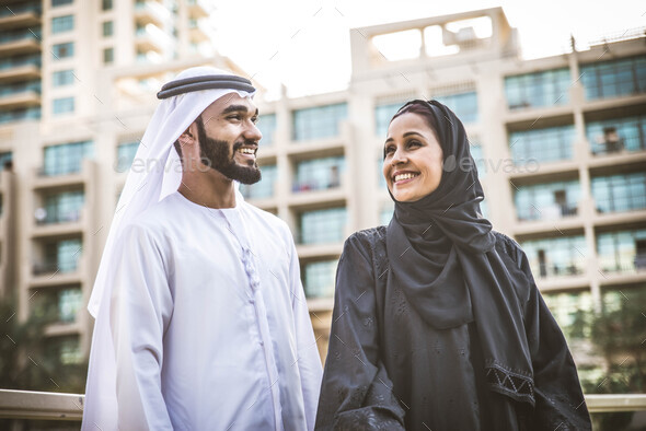 Arabian couple dating Stock Photo by oneinchpunchphotos | PhotoDune