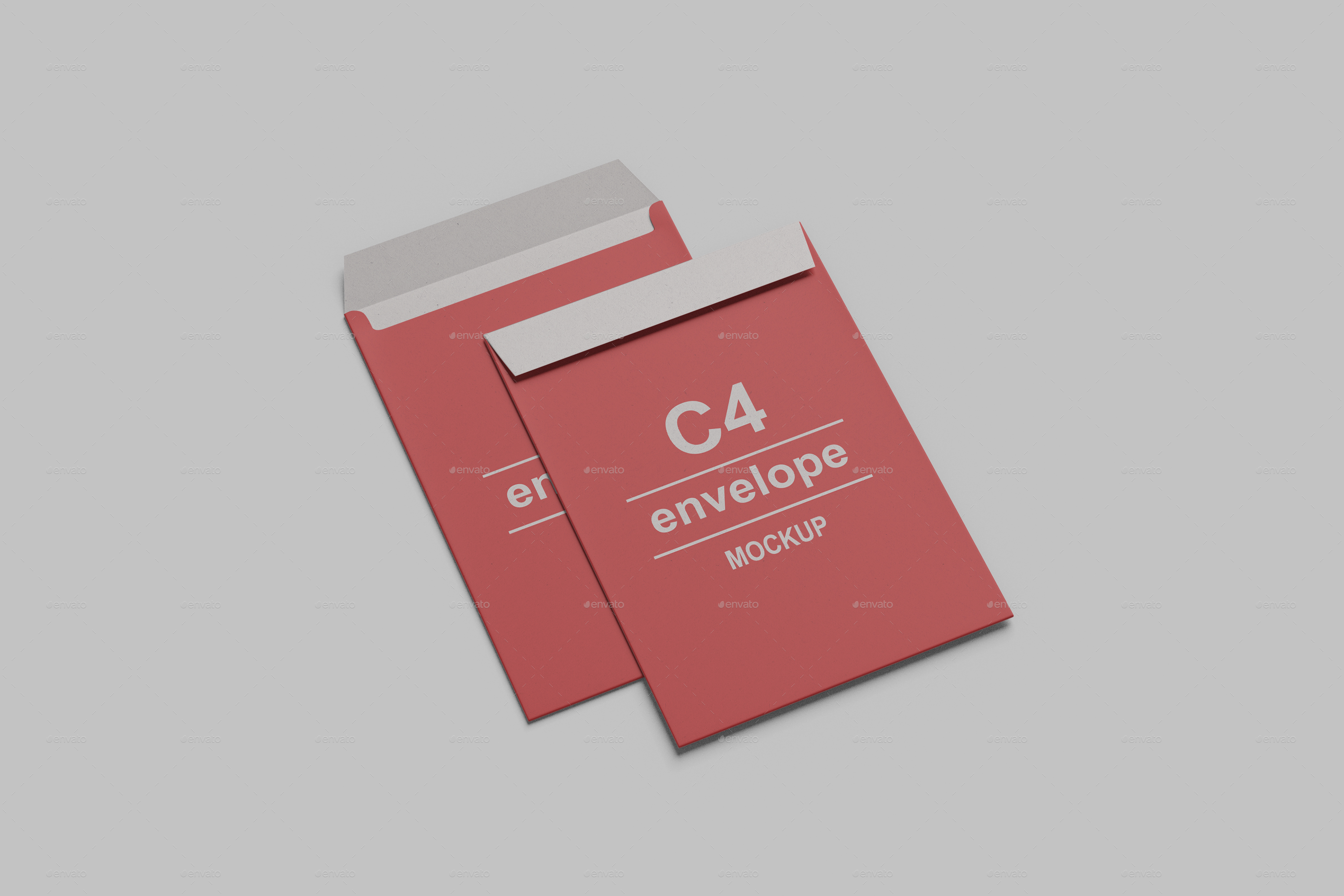 C4 Envelopes Mockup, Graphics | GraphicRiver