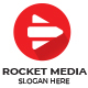 Rocket media logo by UMRI_007 | GraphicRiver