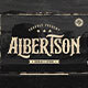 Albertson - Vintage Font, Fonts | GraphicRiver