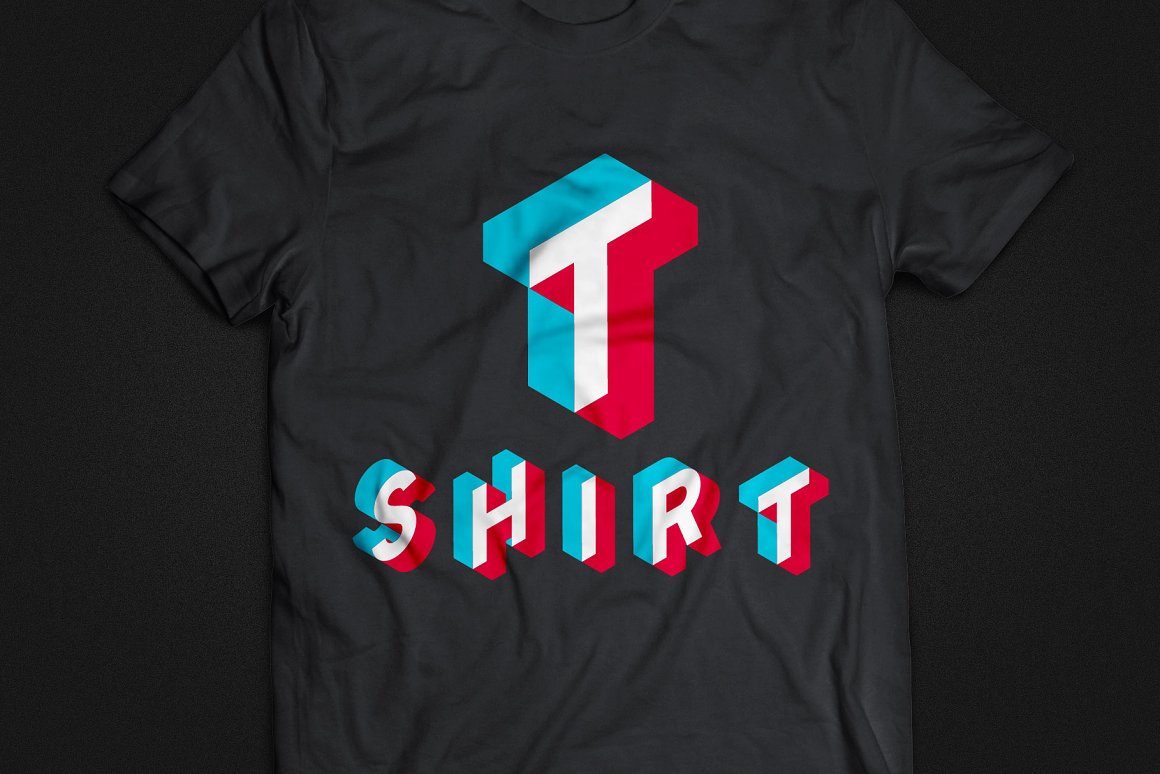 Anaglyph Isometric SVG Color Font, Fonts | GraphicRiver