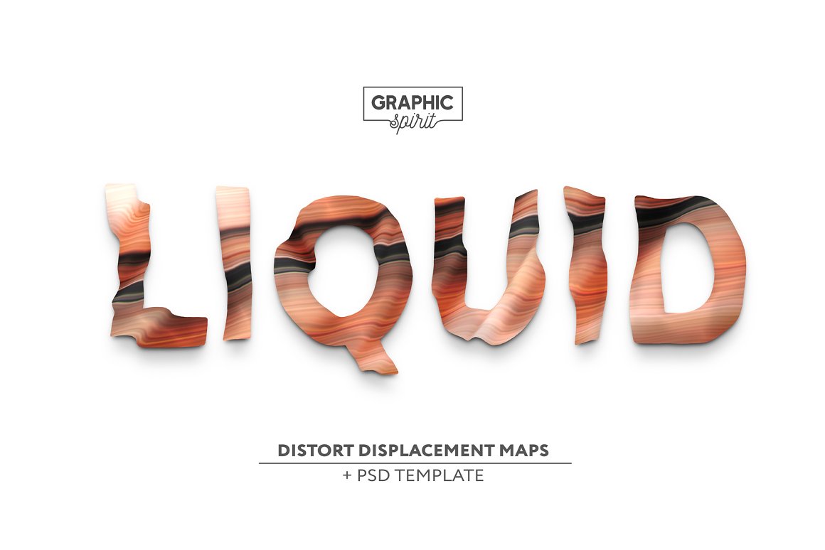 Liquid Distort Displacement Maps +, Add-ons | GraphicRiver