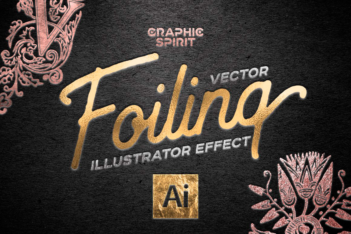 Vector Foil TOOLKIT For Adobe Illustrator, Add-ons | GraphicRiver