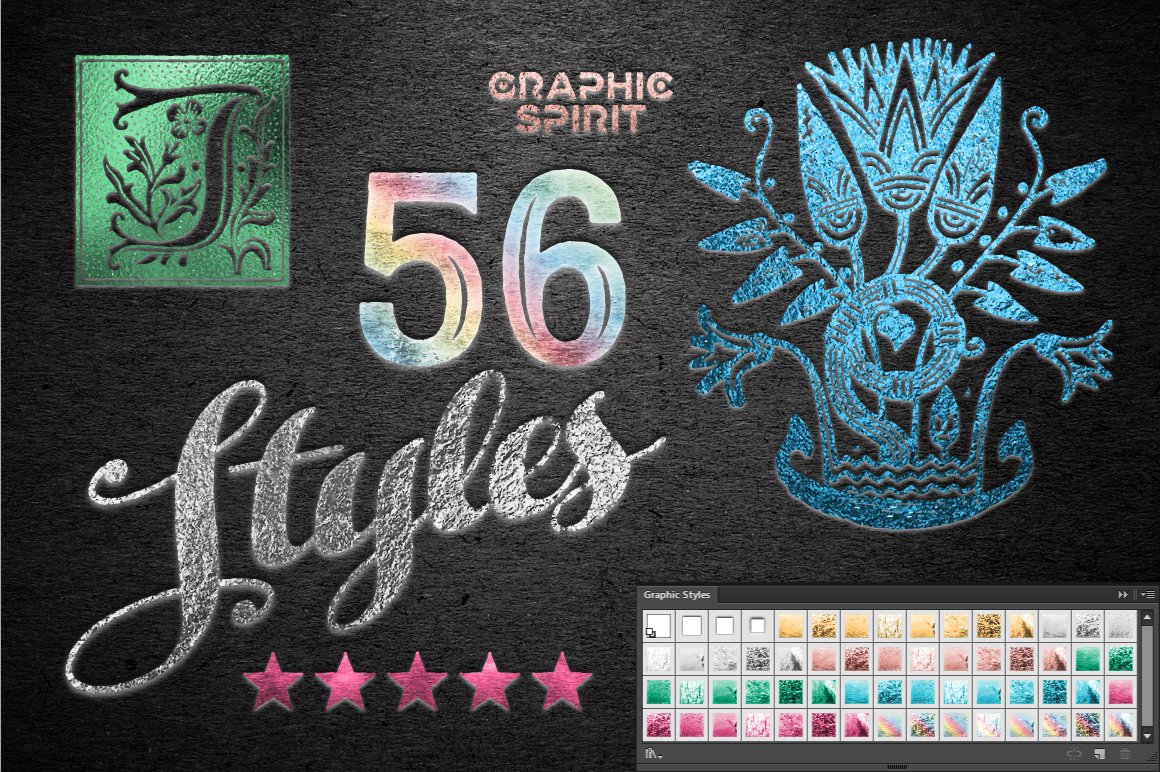 Vector Foil TOOLKIT For Adobe Illustrator, Add-ons | GraphicRiver