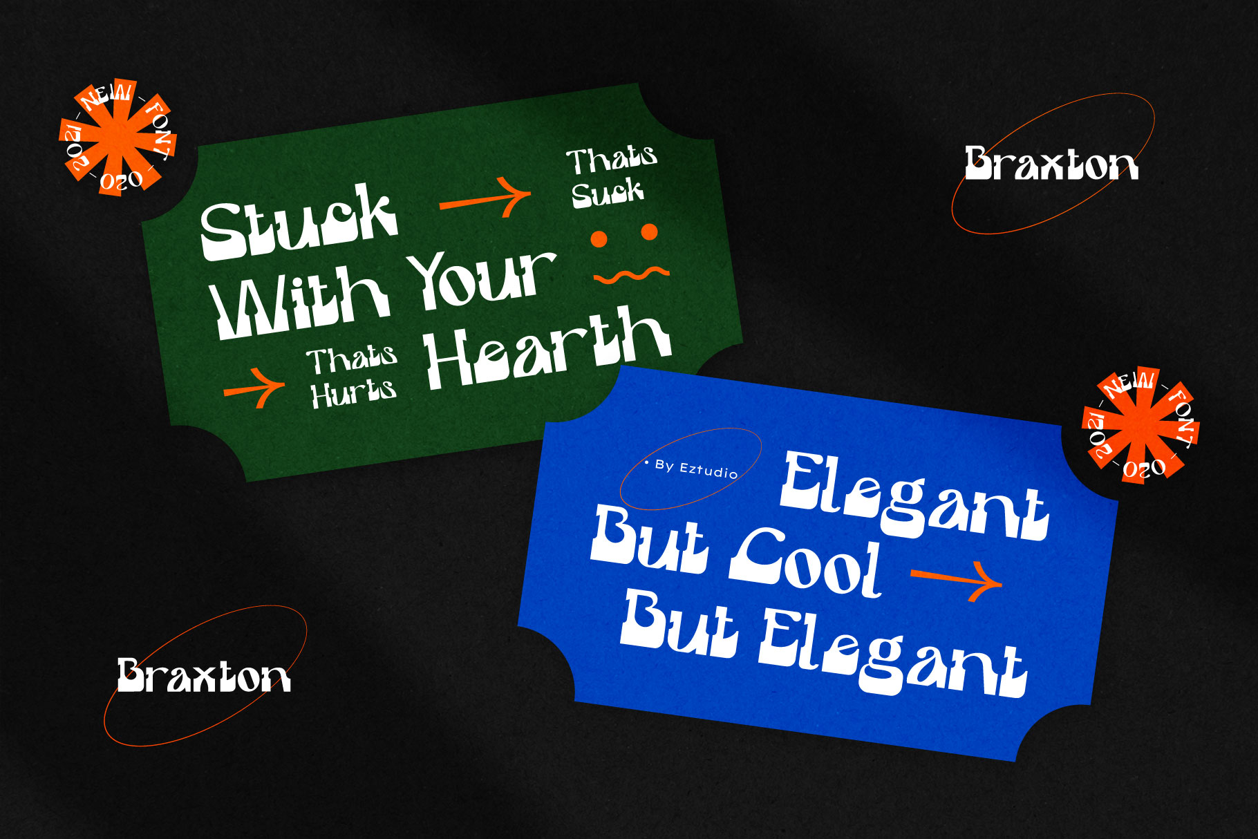 Braxton, Fonts | GraphicRiver