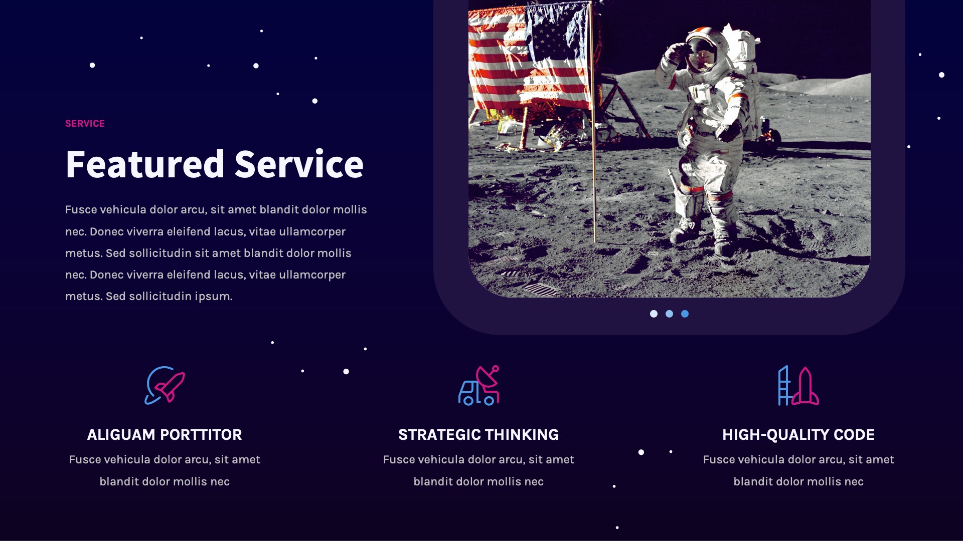 Spacy - Astronomy & Space Theme Powerpoint Template, Presentation Templates