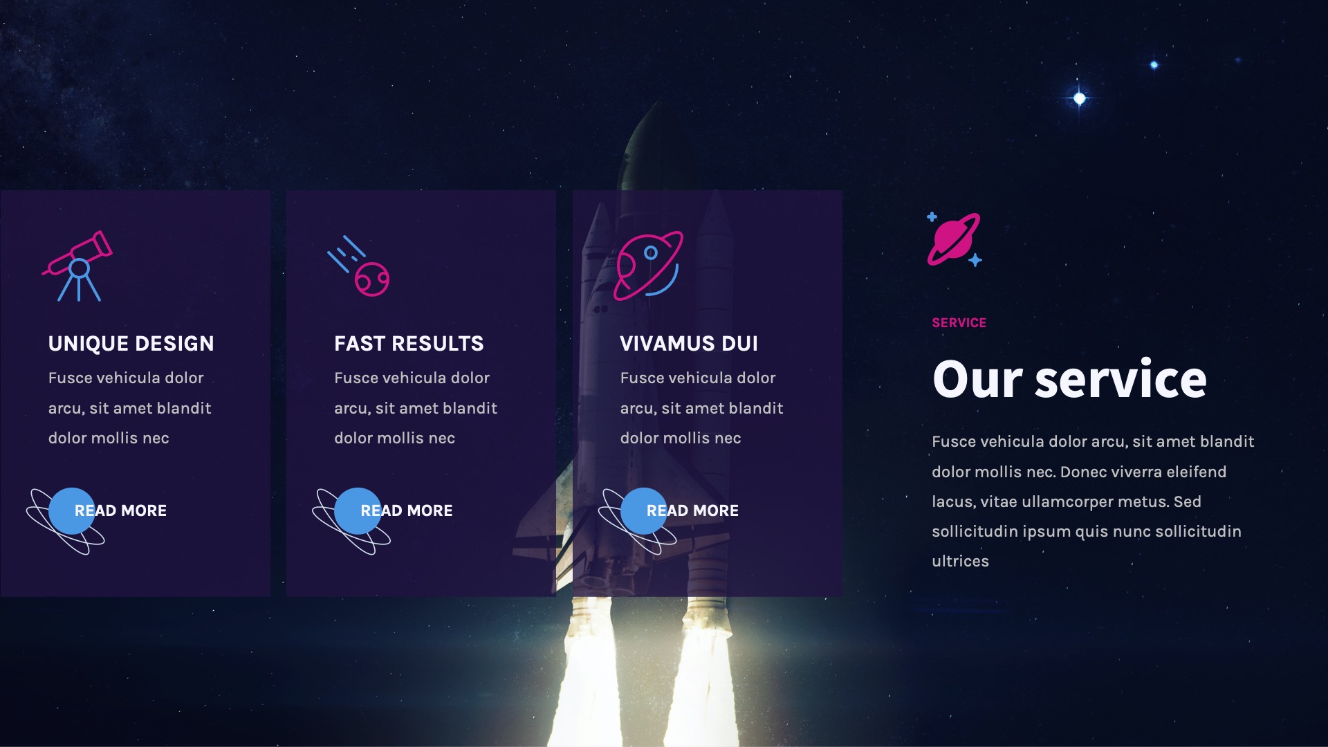 Spacy - Astronomy & Space Theme Powerpoint Template, Presentation Templates
