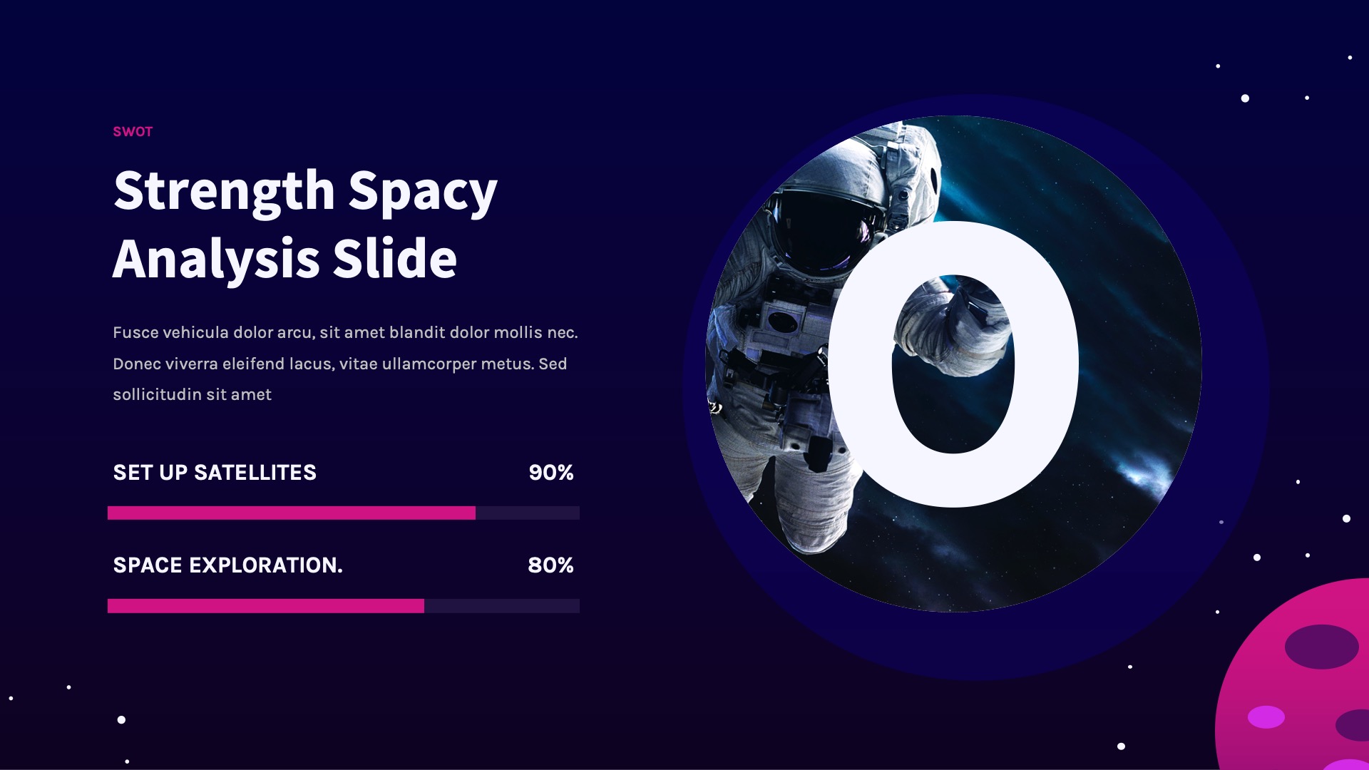 Spacy - Astronomy & Space Theme Powerpoint Template, Presentation Templates