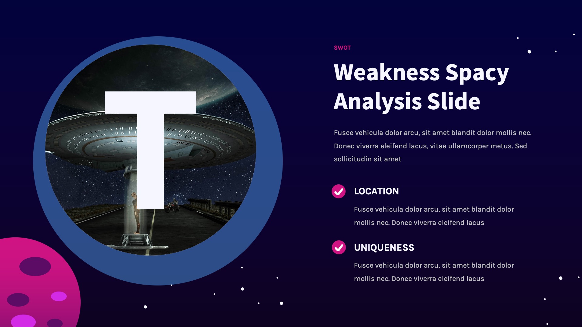 Spacy - Astronomy & Space Theme Powerpoint Template, Presentation Templates