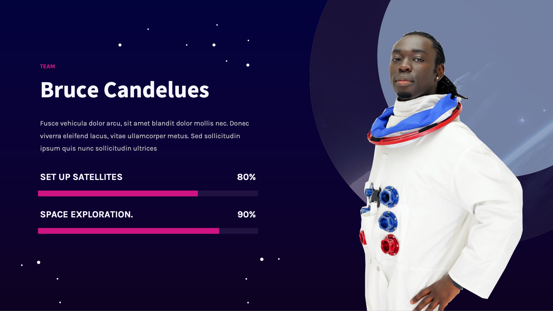 Spacy - Astronomy & Space Theme Google Slides Template, Presentation ...