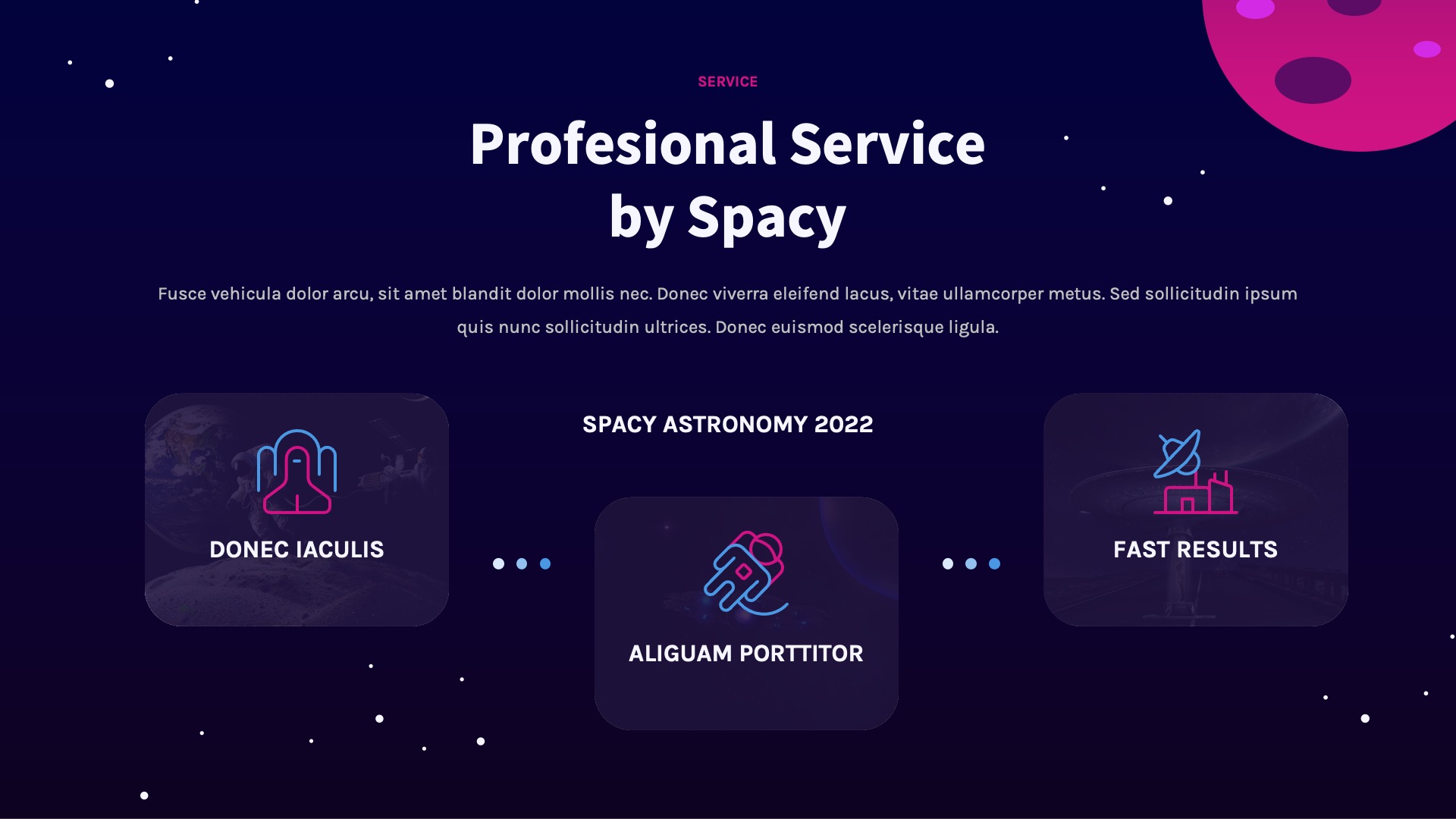 Spacy - Astronomy & Space Theme Google Slides Template, Presentation ...