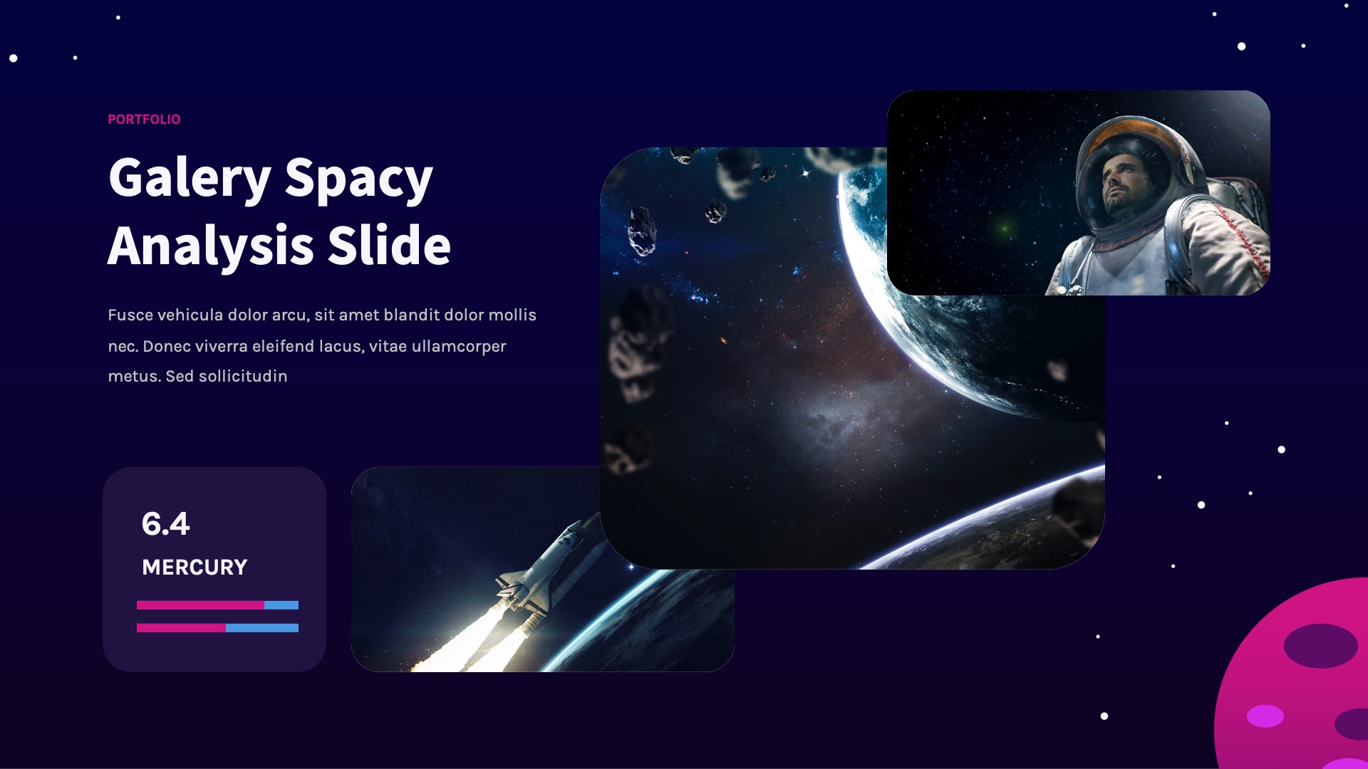 Spacy - Astronomy & Space Theme Google Slides Template, Presentation ...