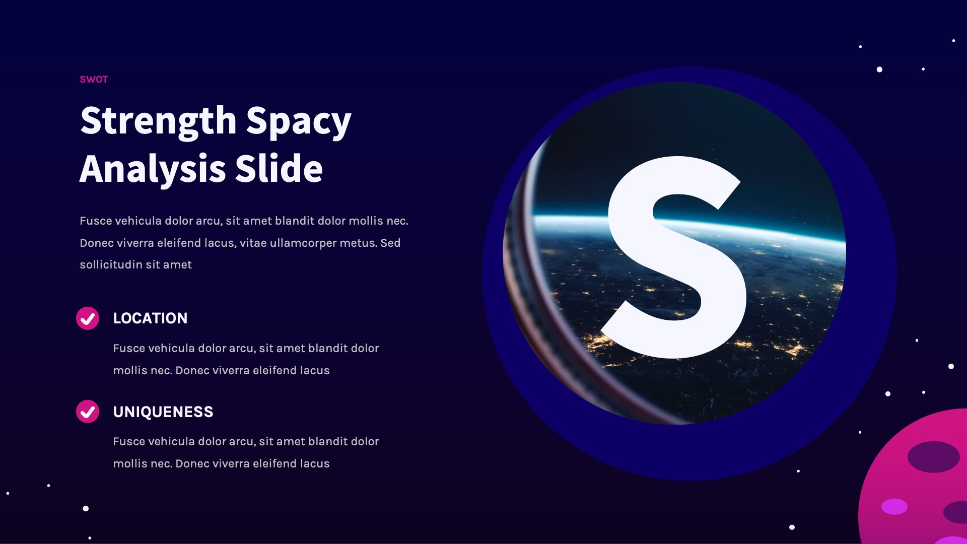 Spacy - Astronomy & Space Theme Google Slides Template, Presentation ...