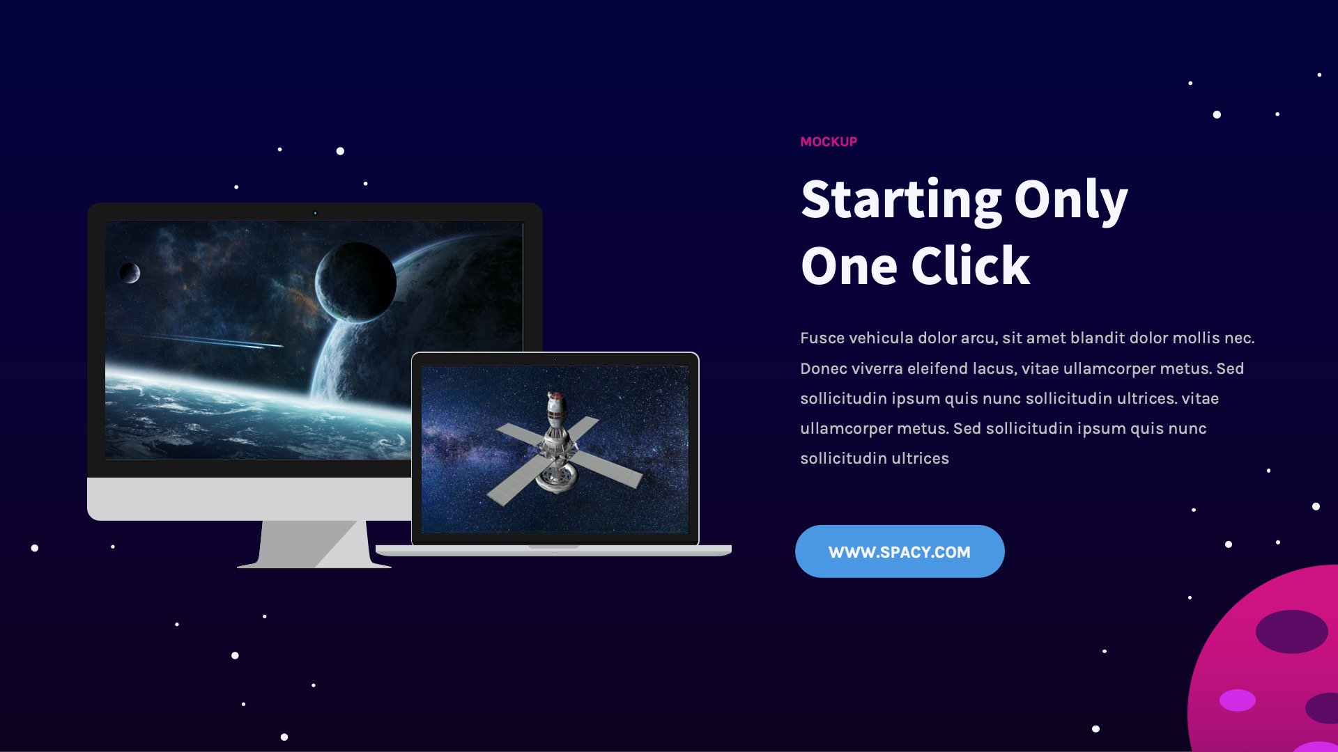 Spacy - Astronomy & Space Theme Google Slides Template, Presentation ...