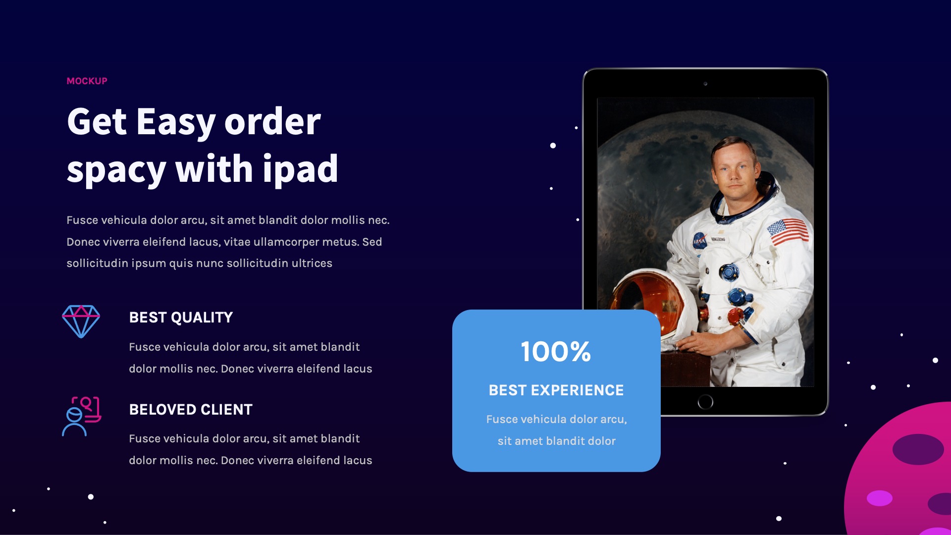 Spacy - Astronomy & Space Theme Google Slides Template, Presentation ...