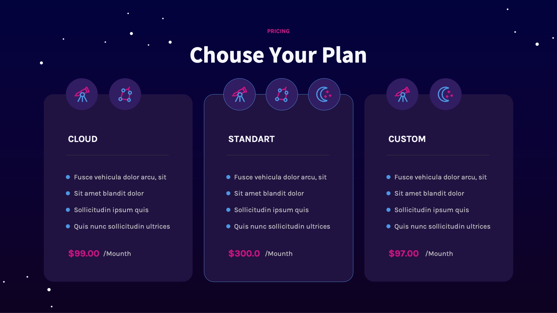 Spacy - Astronomy & Space Theme Google Slides Template, Presentation ...