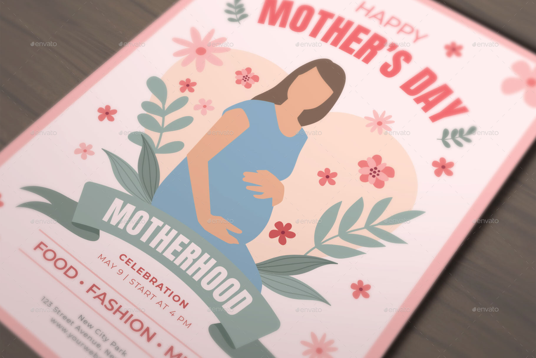 Mothers Day (Mommy) Template Set, Print Templates | GraphicRiver