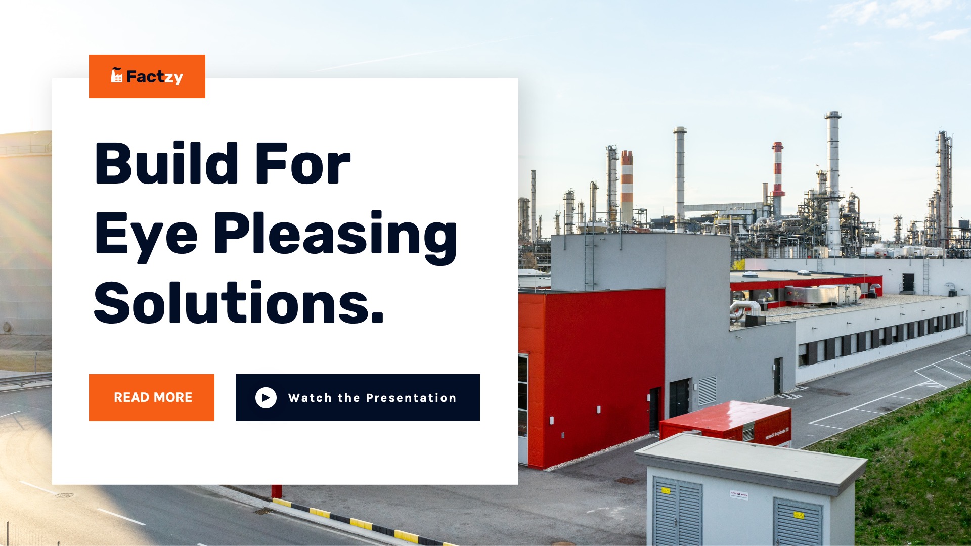 Factzy - Factory Industrial Manufacturing Powerpoint Template ...