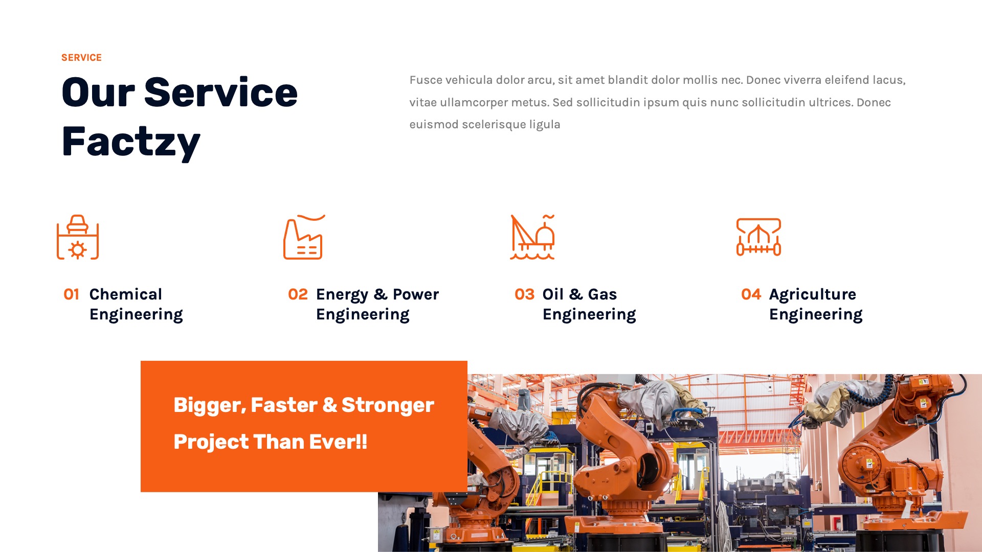 Factzy - Factory Industrial Manufacturing Google Slides Template ...