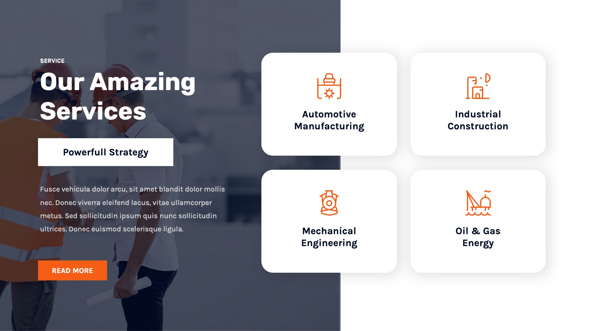 Factzy - Factory Industrial Manufacturing Google Slides Template ...