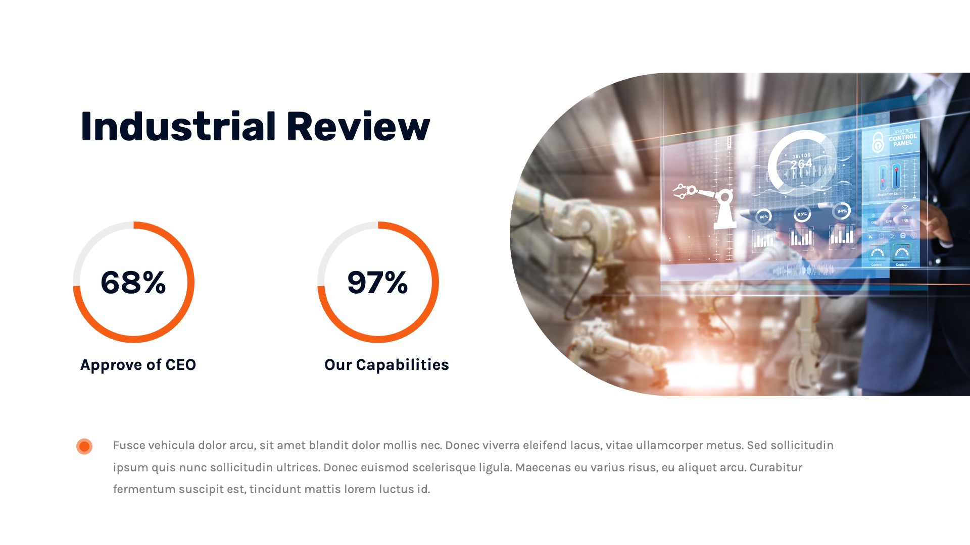 Factzy - Factory Industrial Manufacturing Google Slides Template ...