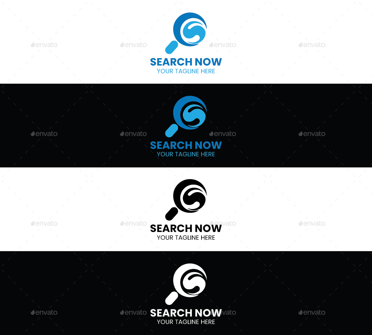 Search Now Logo Template, Logo Templates | GraphicRiver