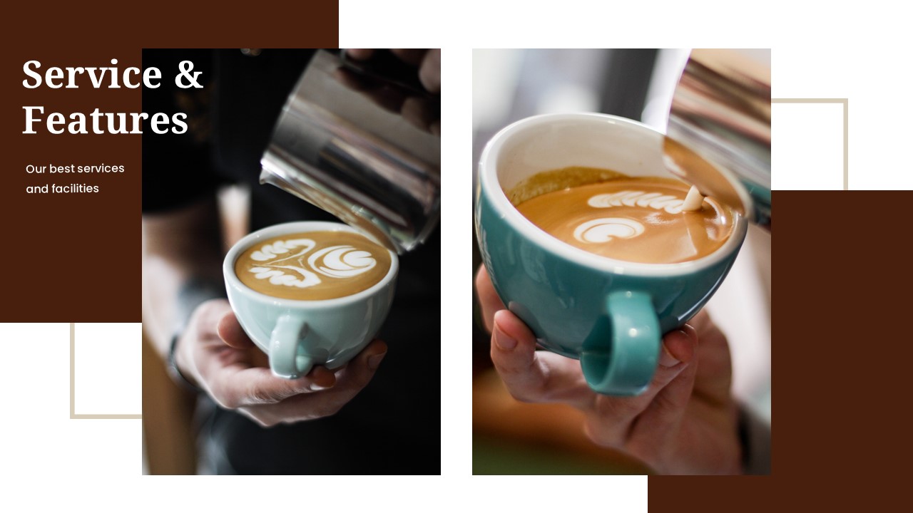 Latte - Cafe and Coffe PowerPoint Template, Presentation Templates