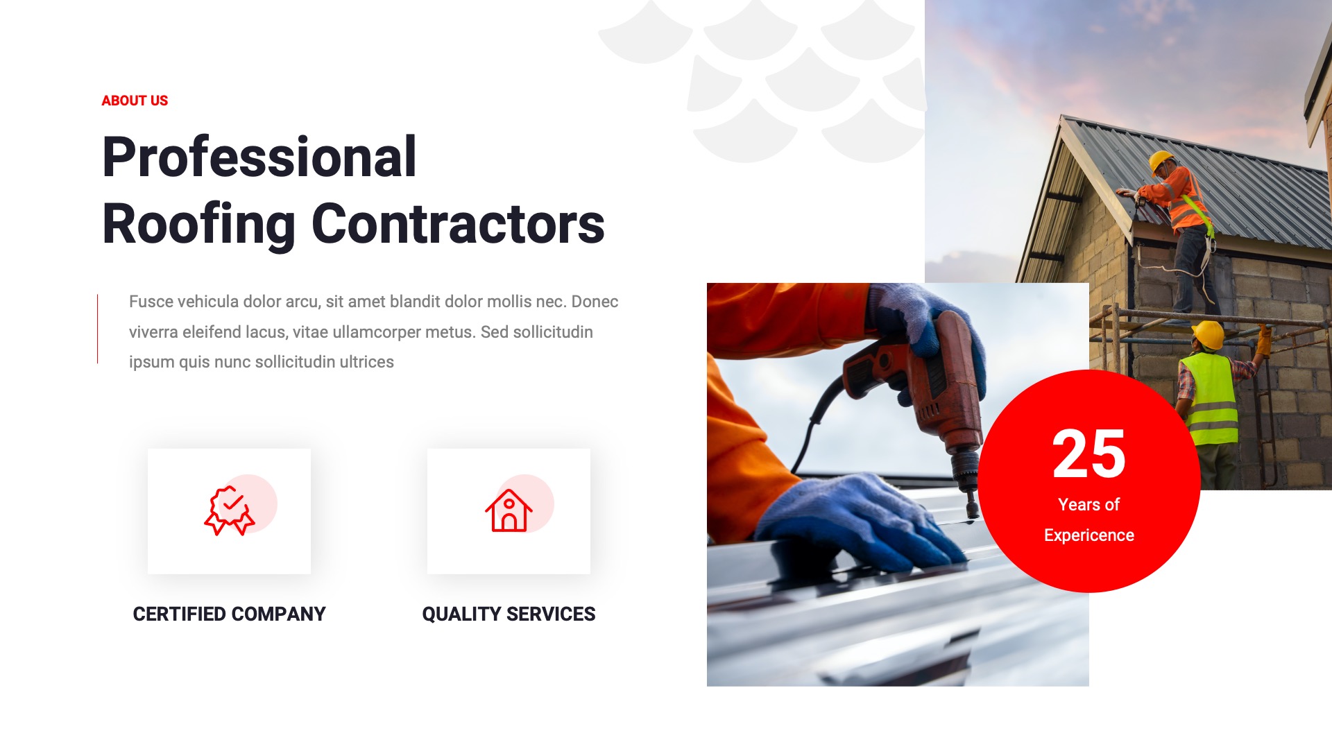 ROOFEX - Roofing Service & Construction Powerpoint Template ...