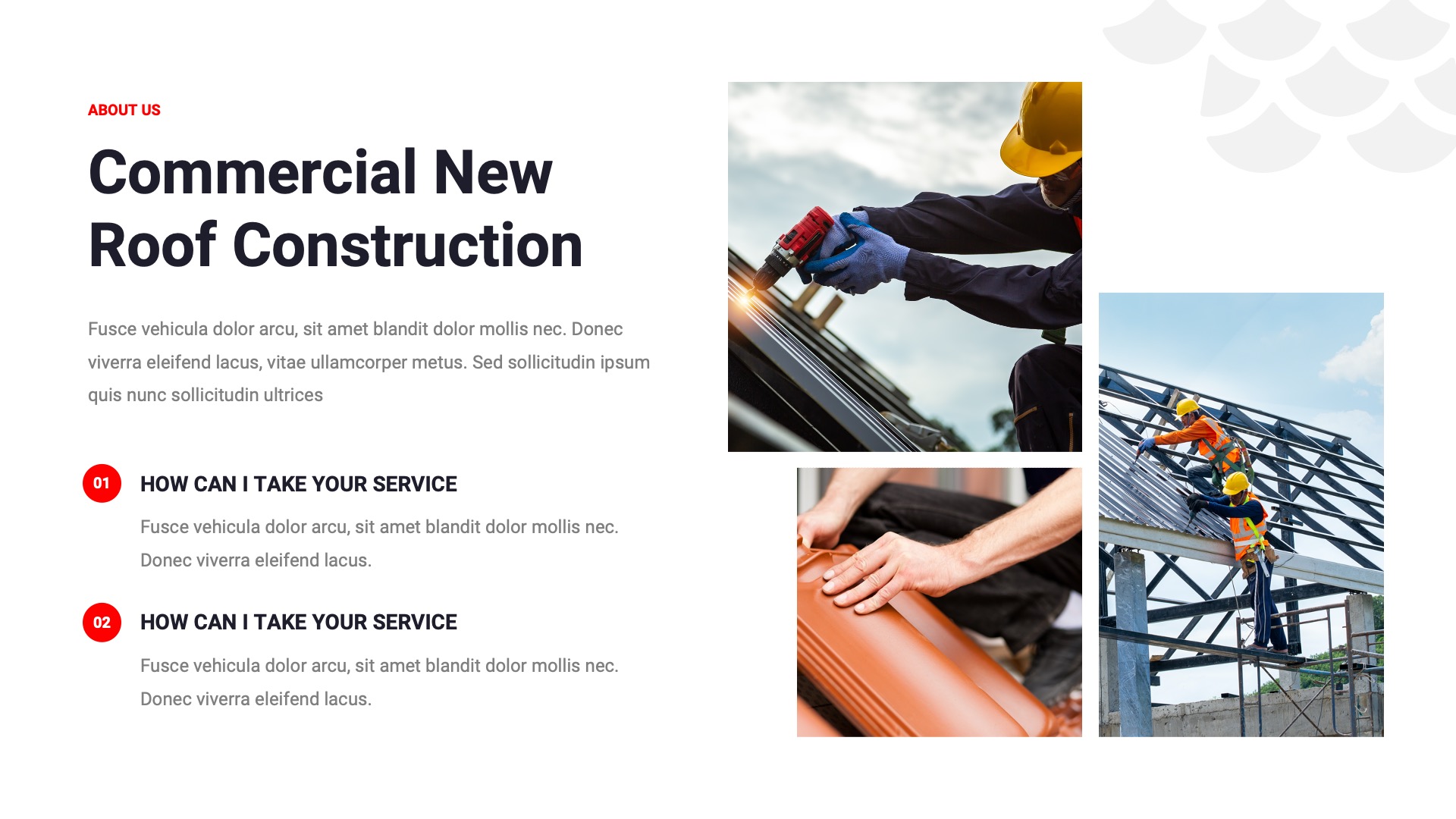 ROOFEX - Roofing Service & Construction Powerpoint Template ...