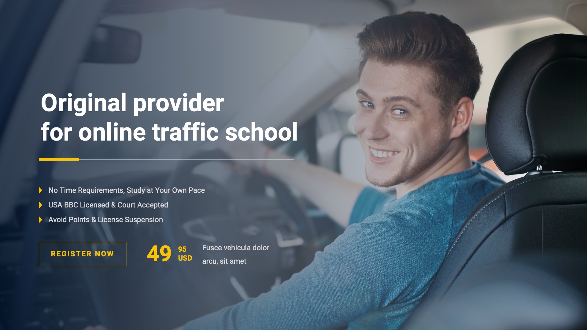 BayX - Driving School Powerpoint Template, Presentation Templates ...