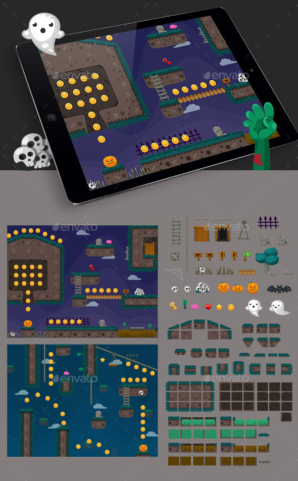 Tile Set Collection 3, Game Assets | GraphicRiver