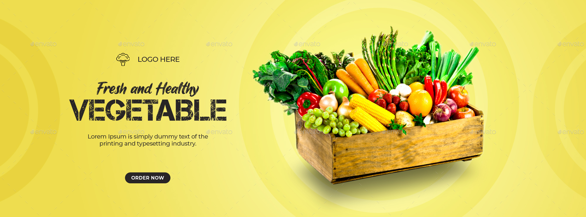 Food Facebook Cover Design, Web Elements | GraphicRiver