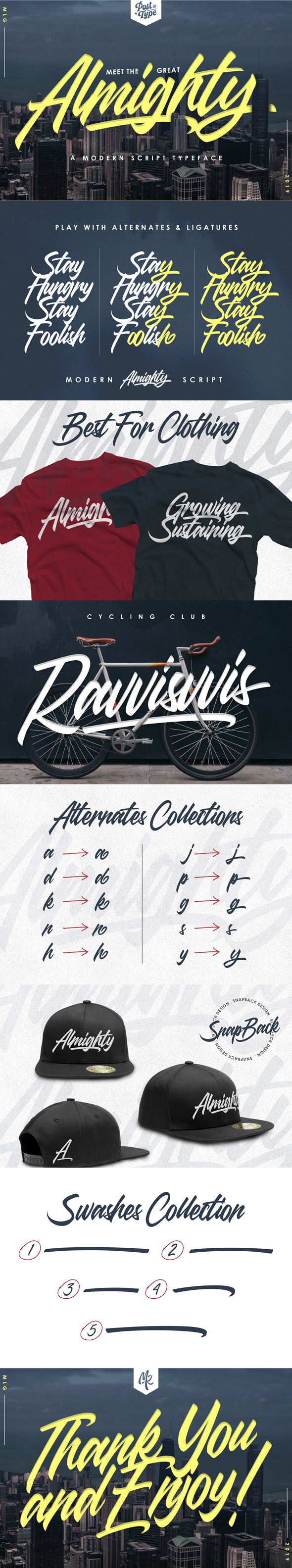 Almighty Script - Postype Studio, Fonts | GraphicRiver